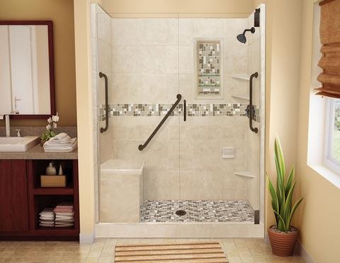 Where Should You Place Your Shower Tile Border?