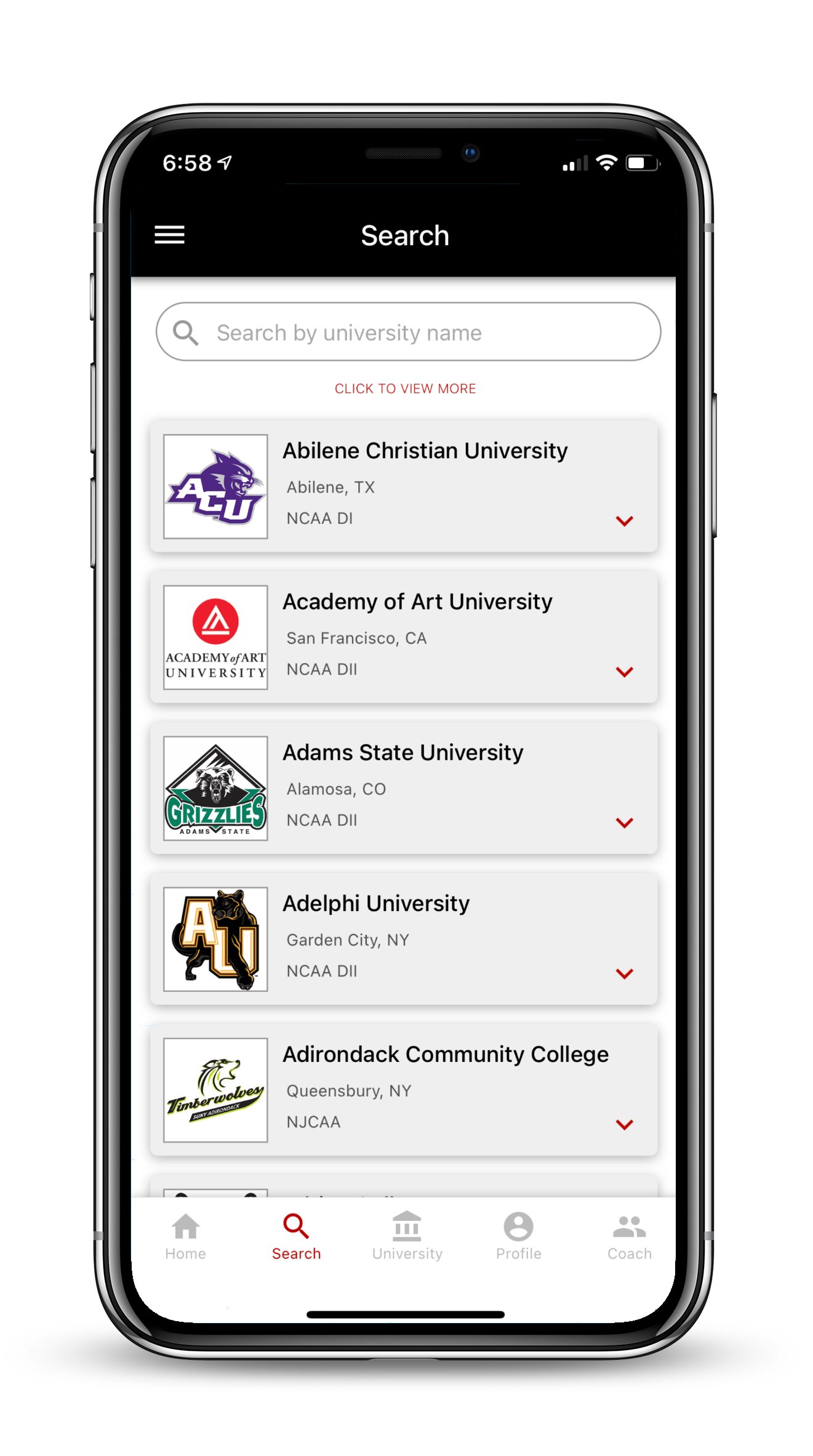 Preps Recruiting App