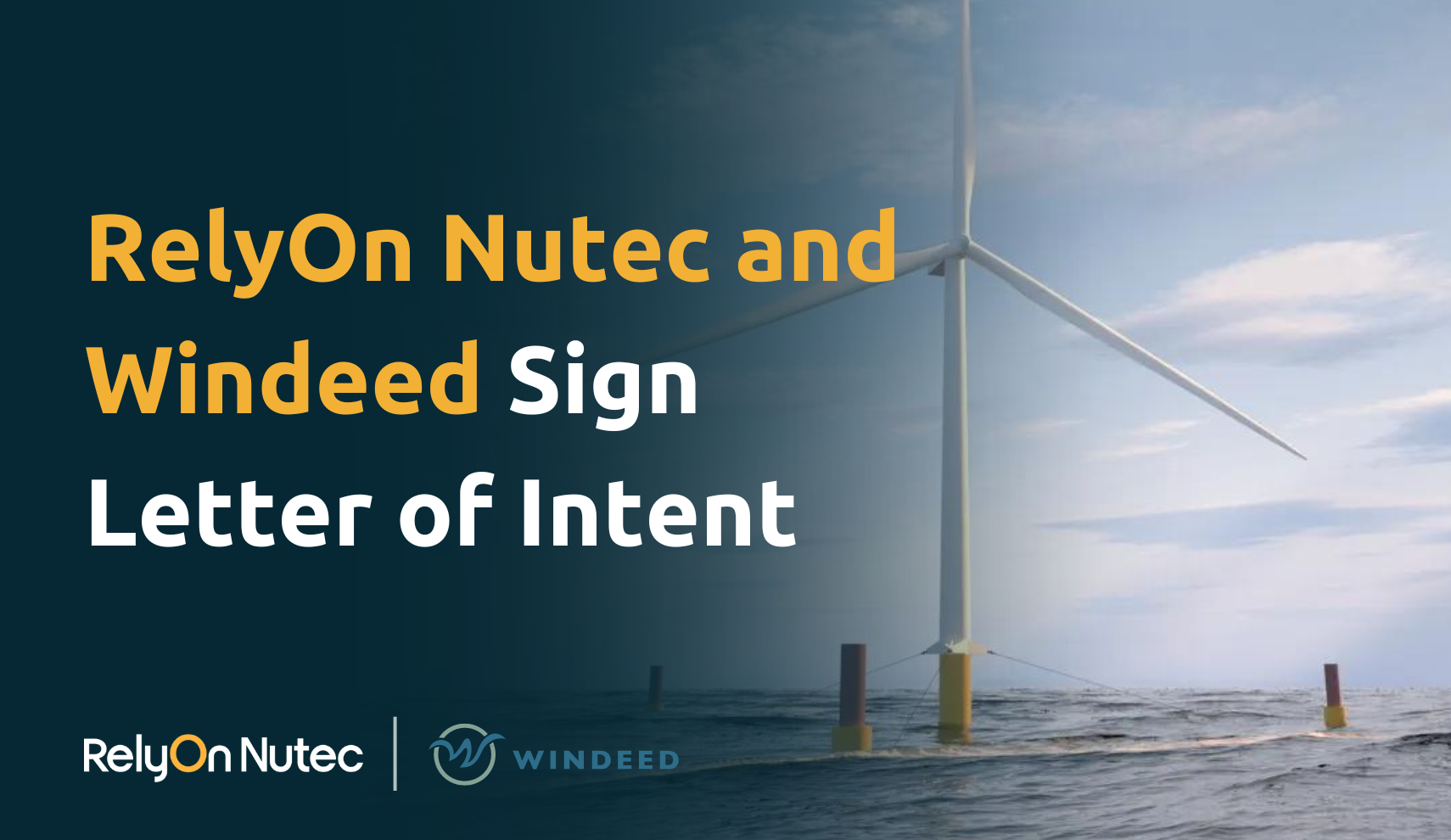 Windeed and RelyOn Nutec Sign LOI to Strengthen Offshore Wind Workforce
