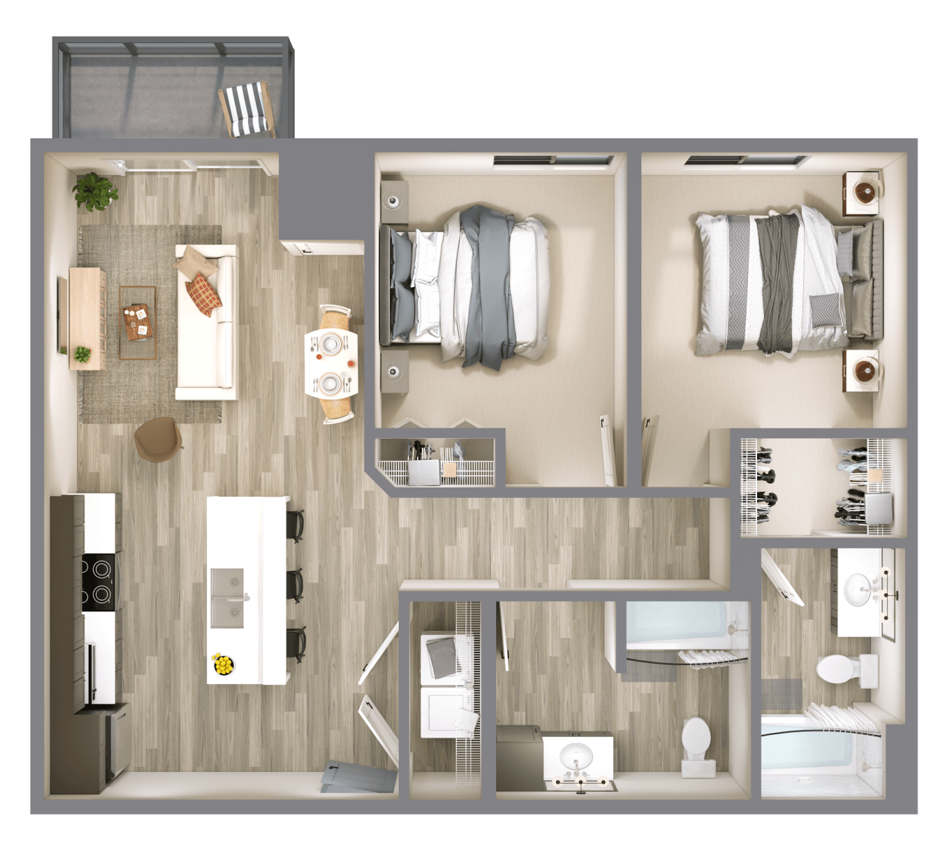 Millstone Commons Apartments | Sioux Falls, SD