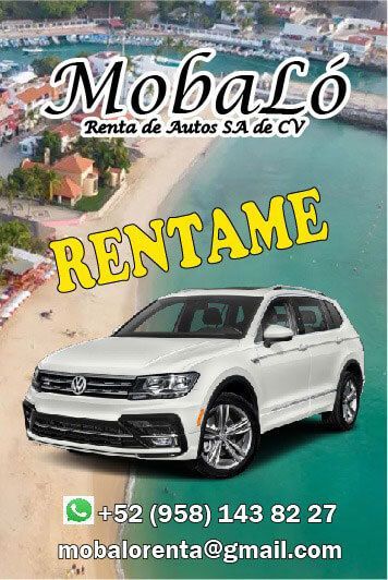 MOBALO RENTA DE AUTOS en Bahías de Huatulco, Oaxaca
