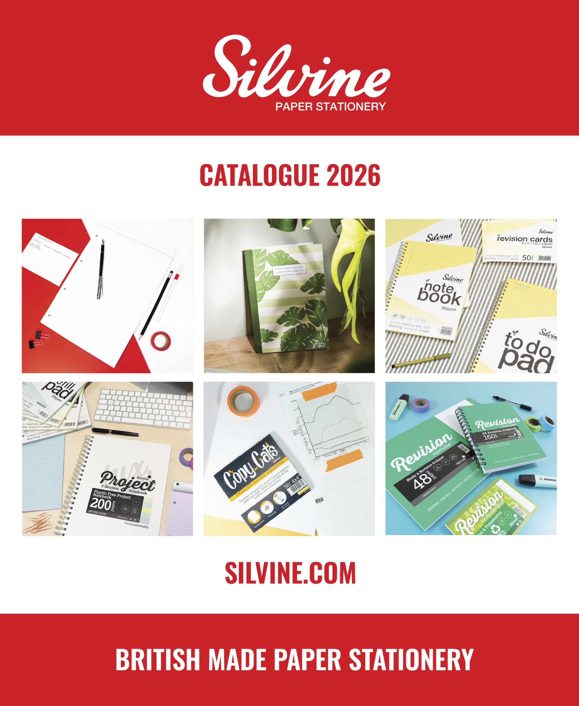 Silvine: British Made Quality Paper Stationery