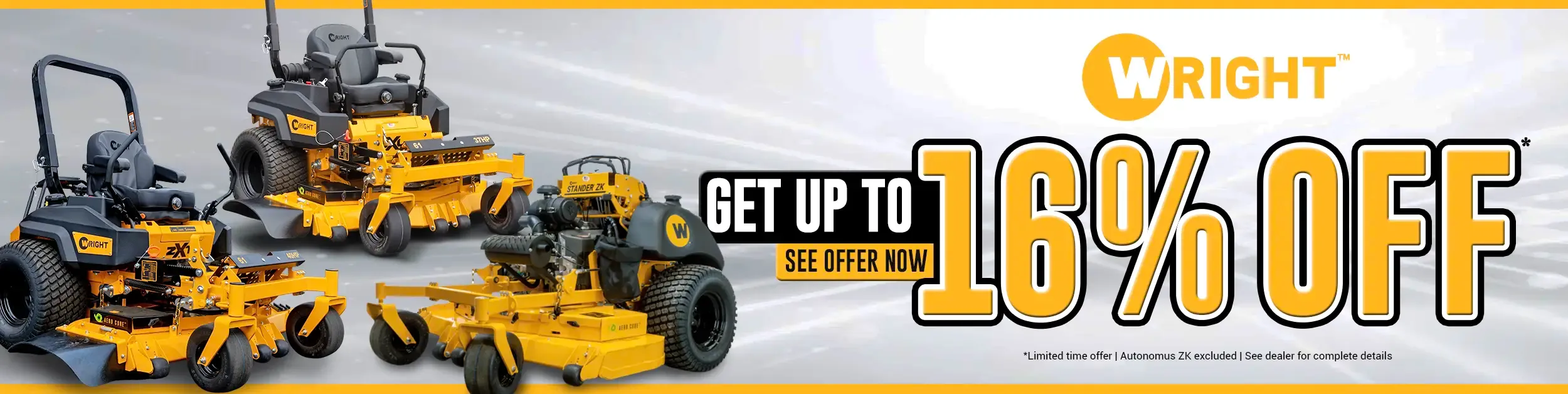 Wright Mower Promos