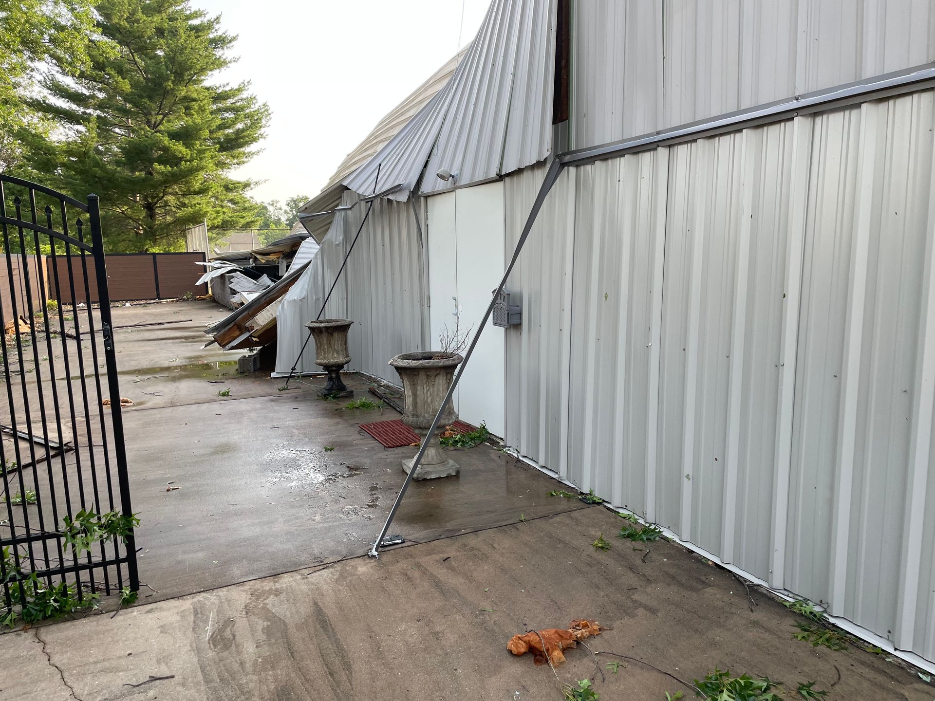 Tornado Damage at Valley Harvest