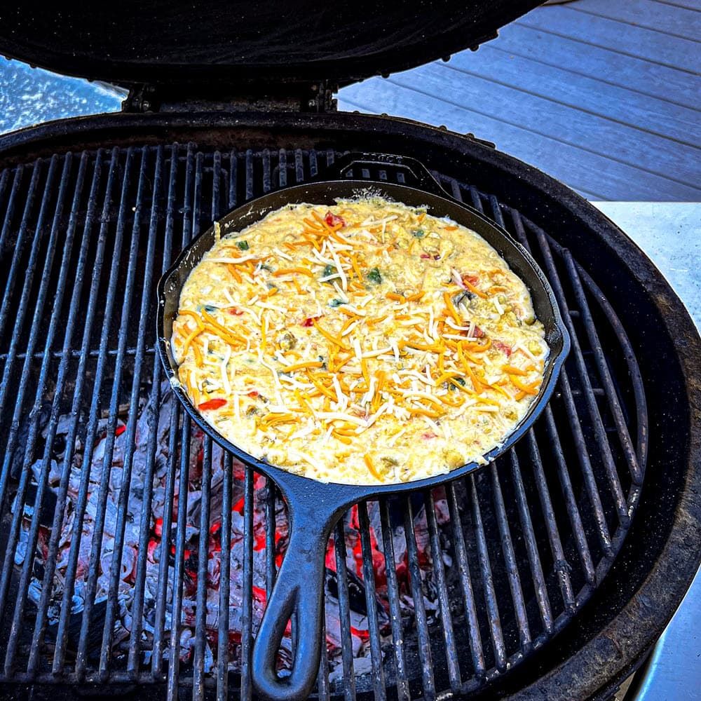Best Ever Smoked Cornbread Recipe | Cowboy Charcoal