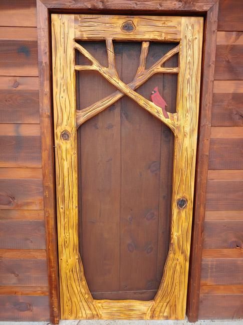 Bearwassee Cabin Screen Doors | Rustic Screen Doors