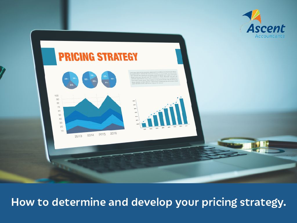 How to determine & develop your pricing strategy