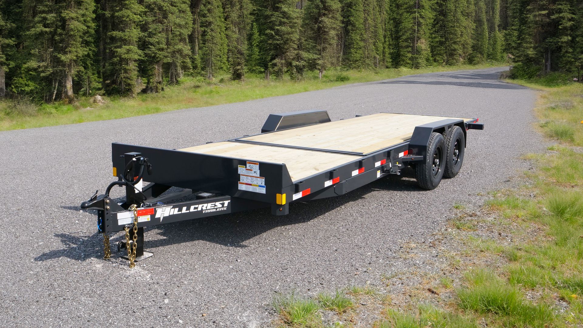 14K Partial Tilt Trailer | Hillcrest Trailers