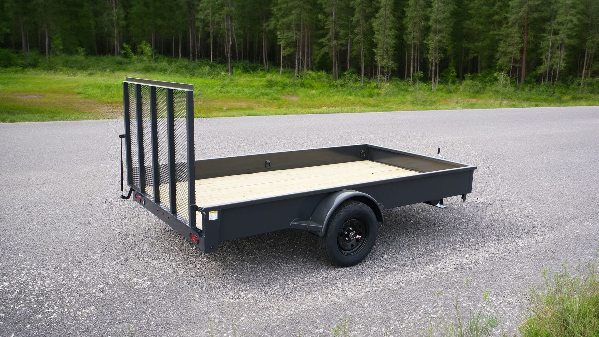 Single Axle Utility Trailer | Hillcrest Trailers