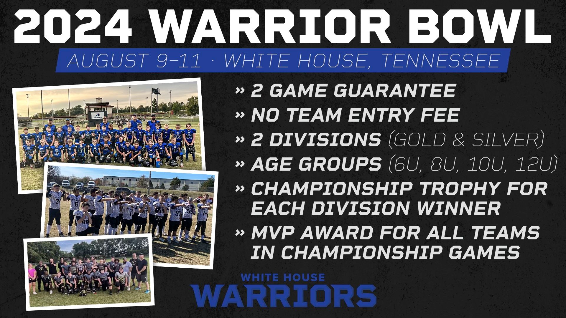 Warrior Bowl Details | White House Warriors