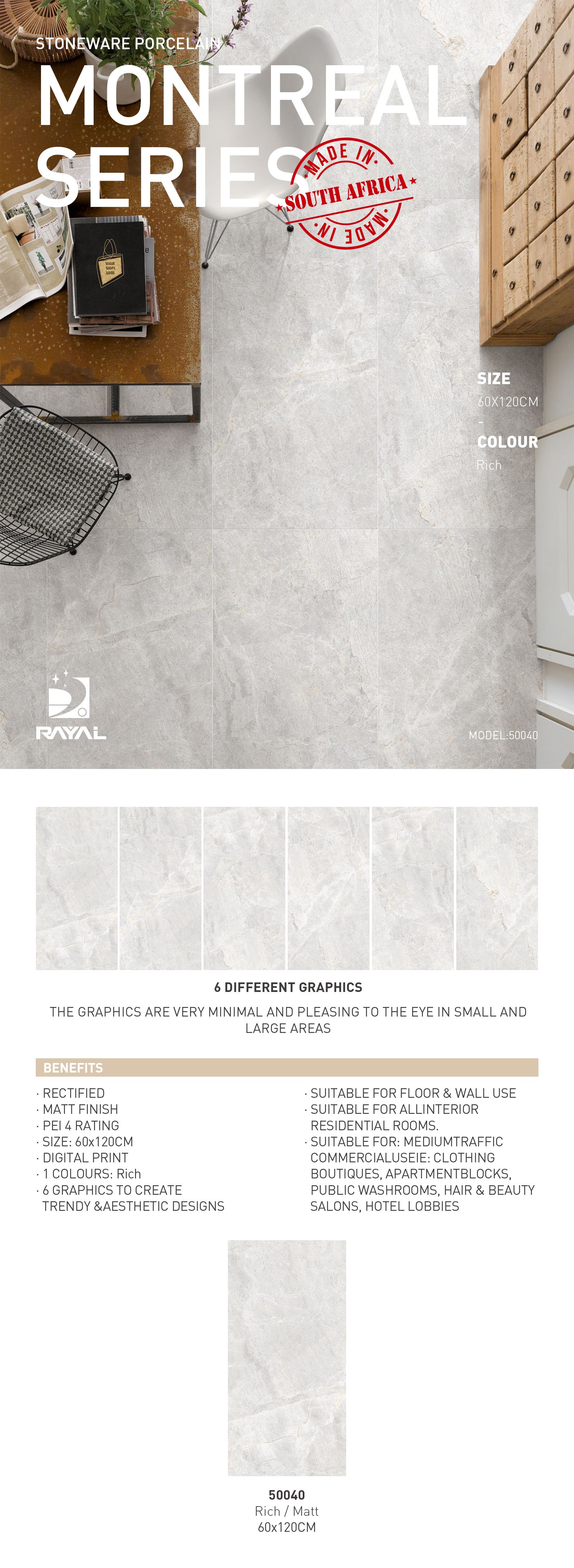 Montreal Rich 600mmx1200mm - 50040