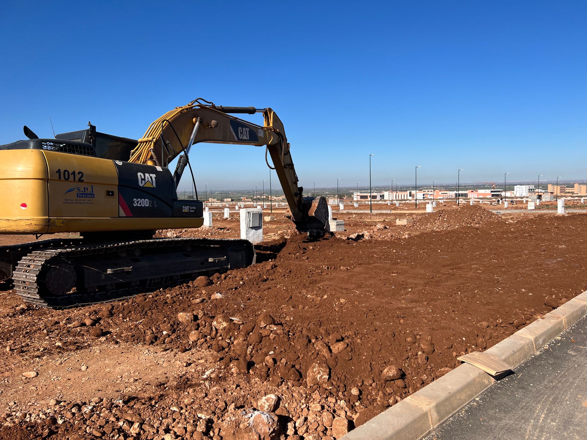 Travaux publics Marrakech Maroc - SNL TRAVAUX