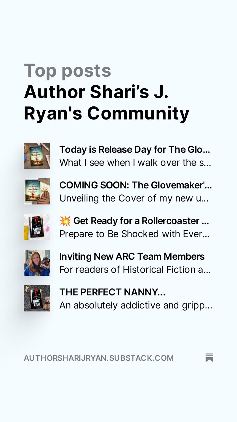 Author Shari J. Ryan, WW2 Historical Fiction Novelist