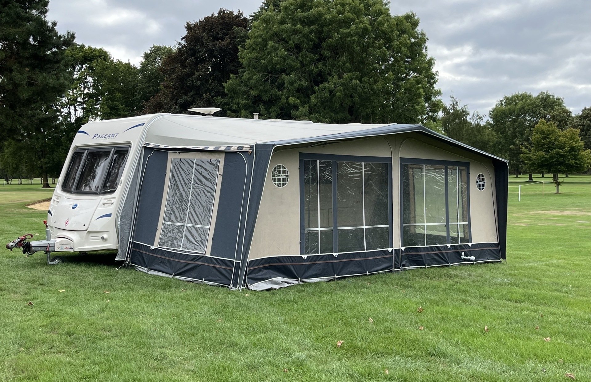 Touring caravans for hire either self-tow or delivered to site