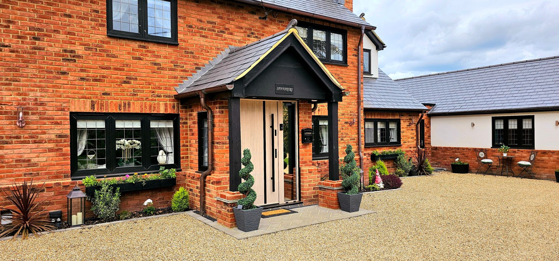 Porch Build / Construction Local builders - Essex Bespoke oak porch