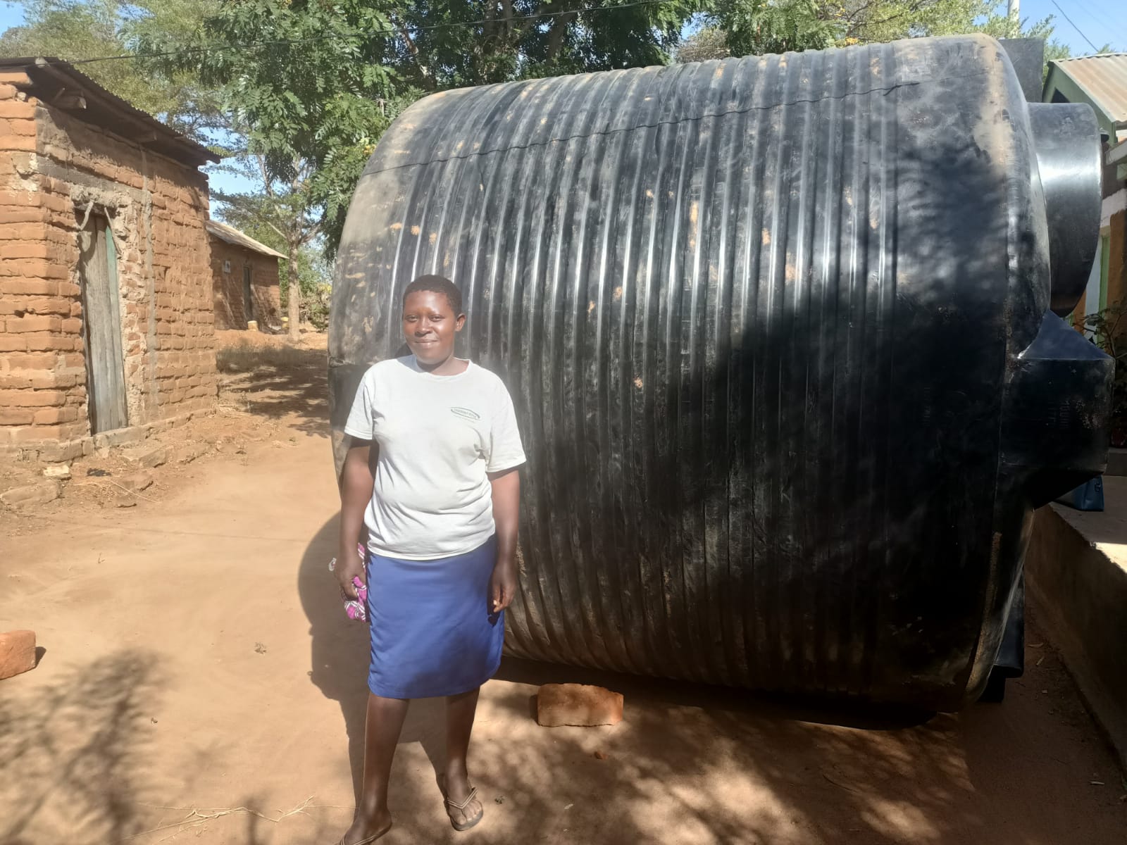 Mirriam Receives a Tank