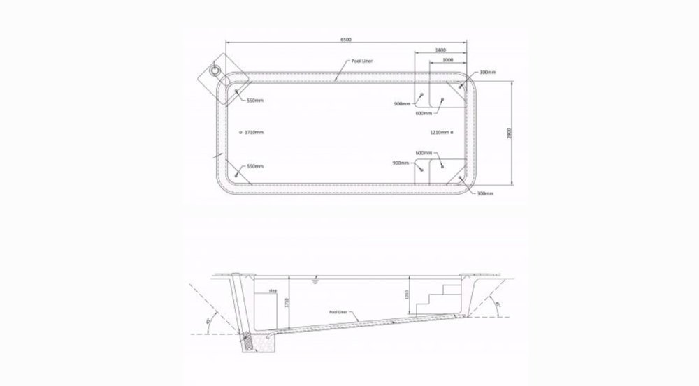 Classic IGui Fiberglass Swimming Pool | Plunge Pool NZ