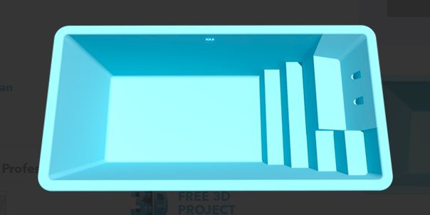 Classic IGui Fiberglass Swimming Pool | Plunge Pool NZ