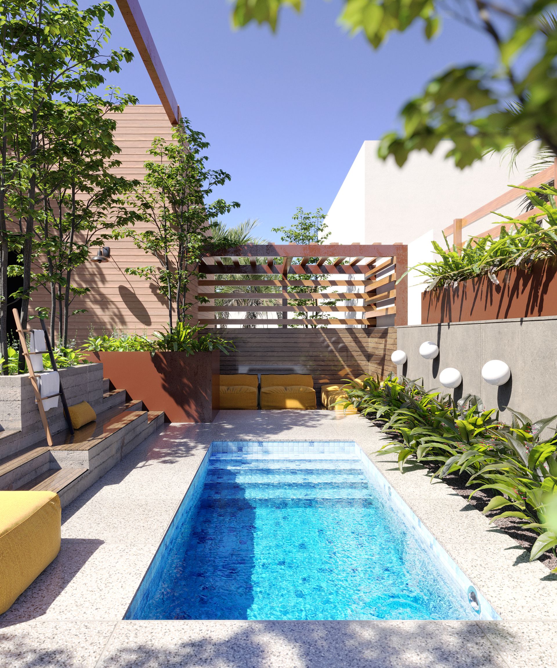 Classic IGui Fiberglass Swimming Pool | Plunge Pool NZ