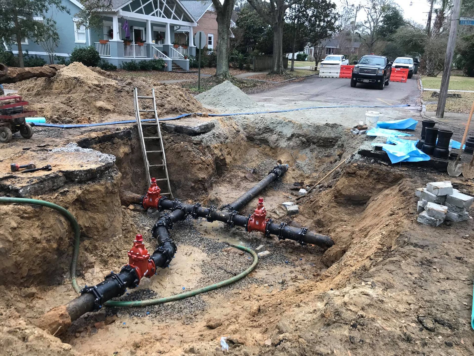 sewer Line Installation | Charleston, SC | Eadie's Construction