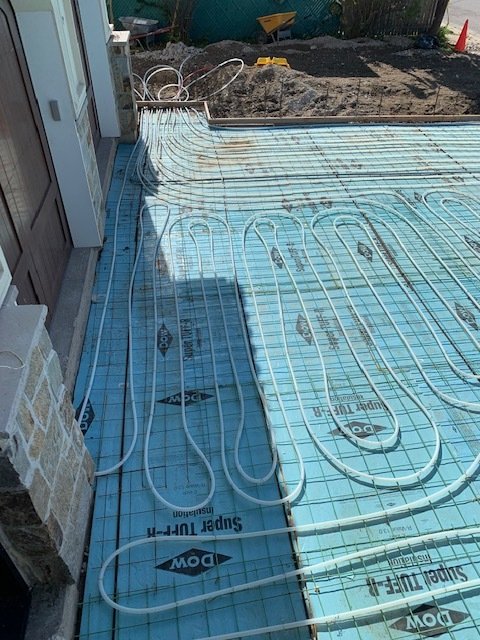 Radiant Driveway Heating Systems | Hydronic Heated Paver Driveway
