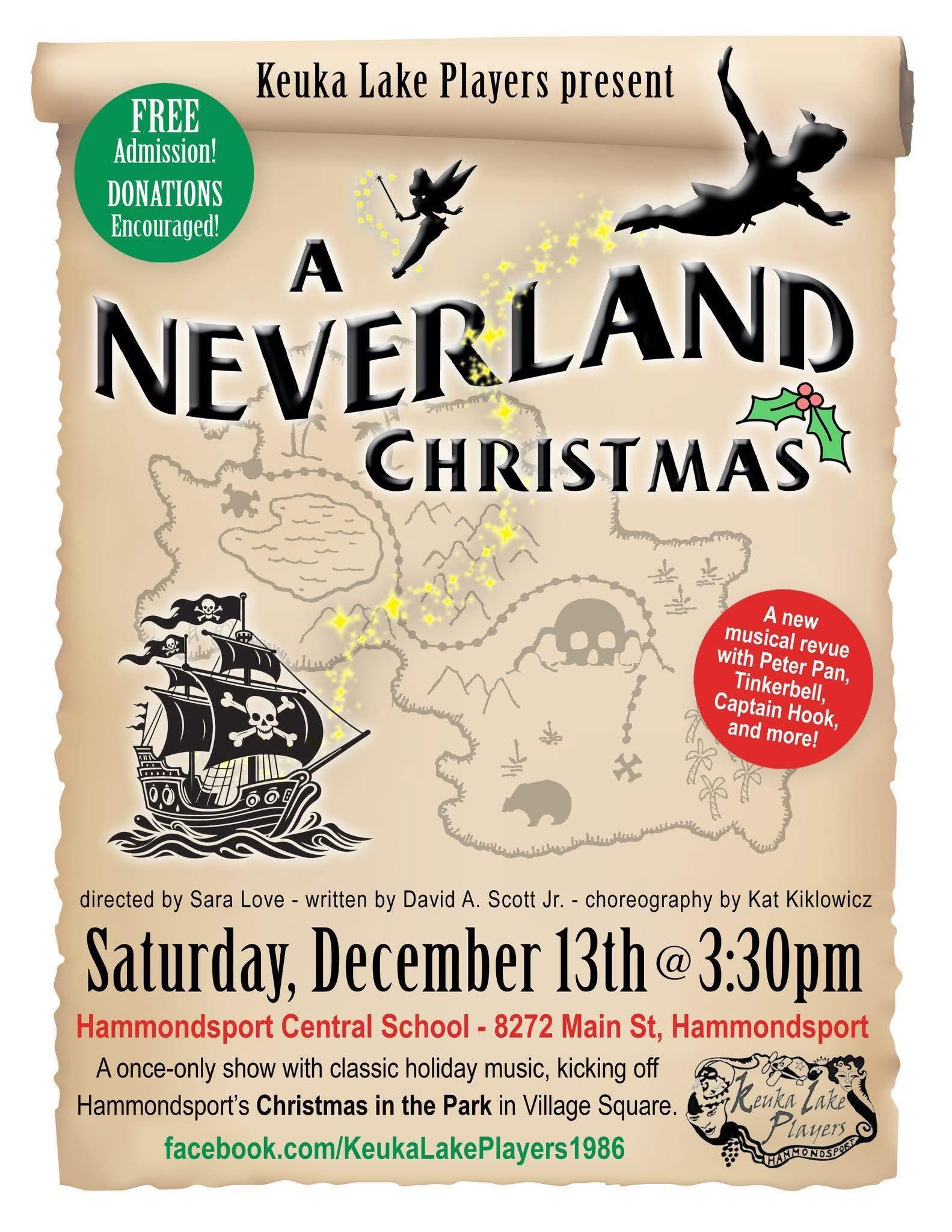 A Neverland Christmas Takes the Stage