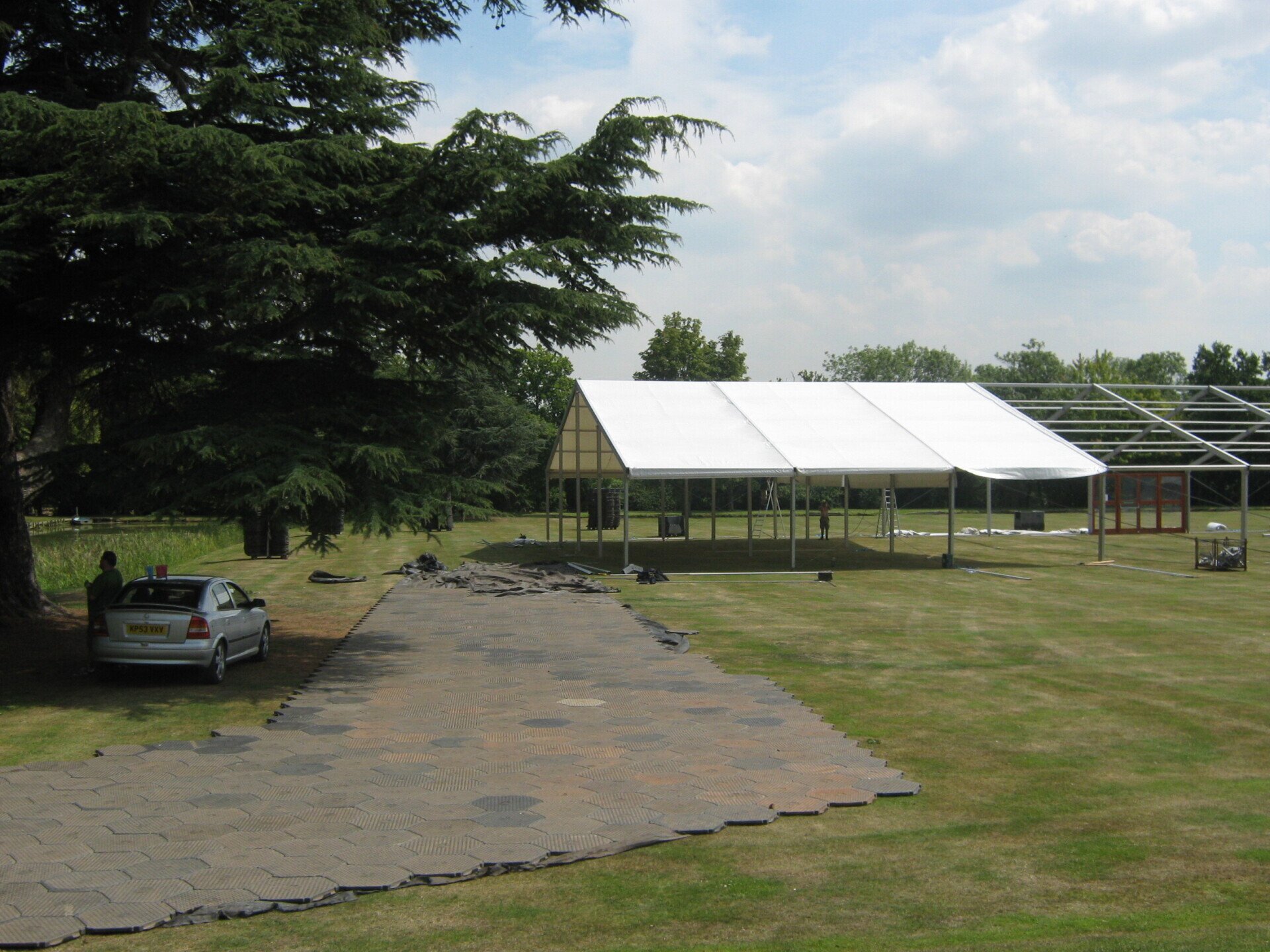 Temporary Carparks | D&D Marquee Hire, UK