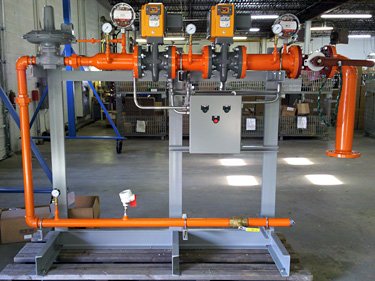 Industrial Gas Valve Trains