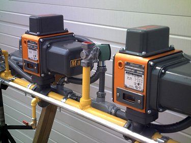 Industrial Gas Valve Trains