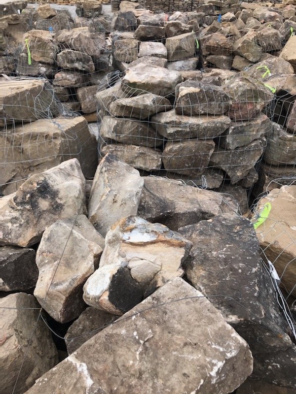 Stone Boulders Nashville | The Rock Place | River Fieldstone Boulders