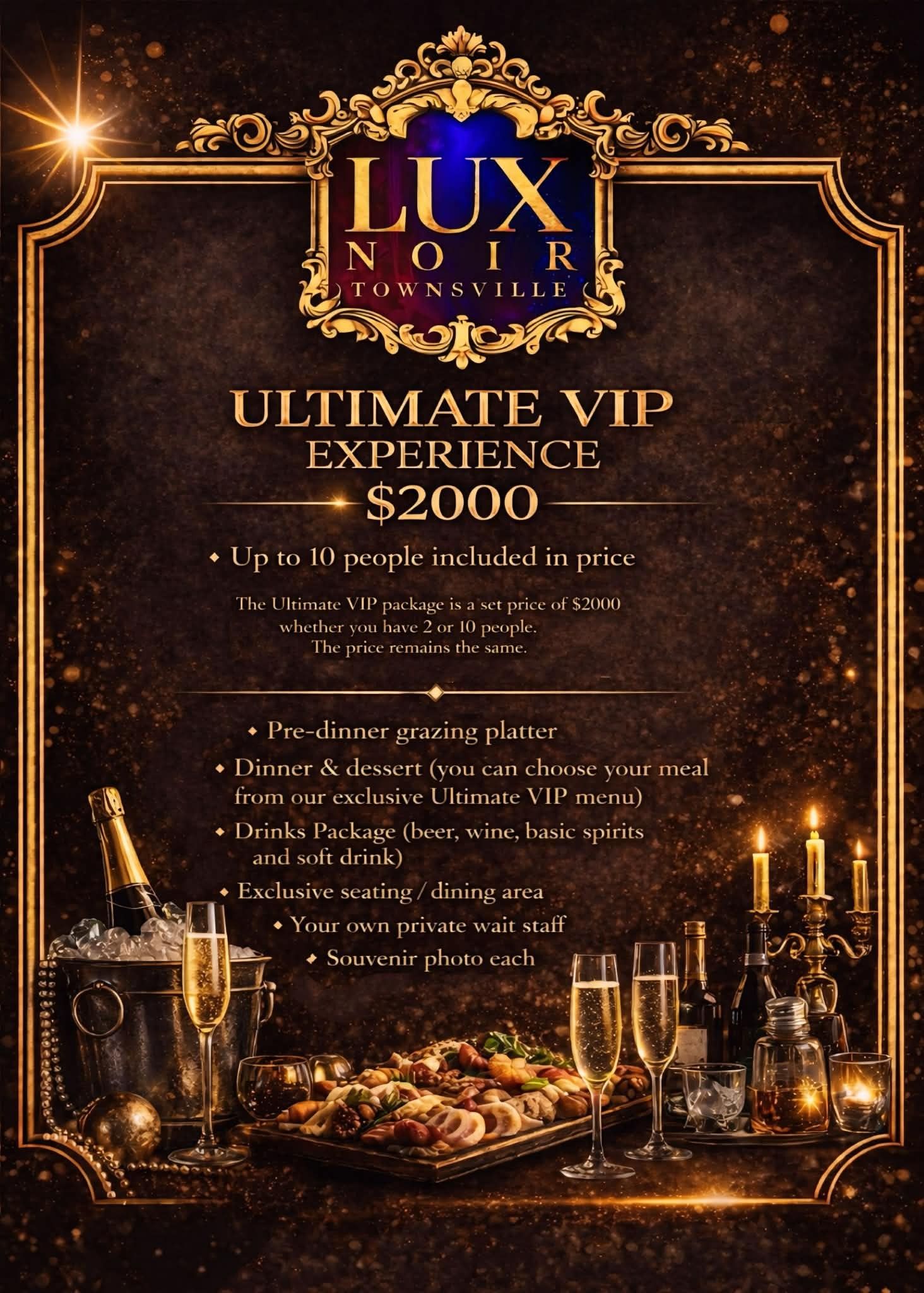 Cabaret in Townsville | Lux Noir