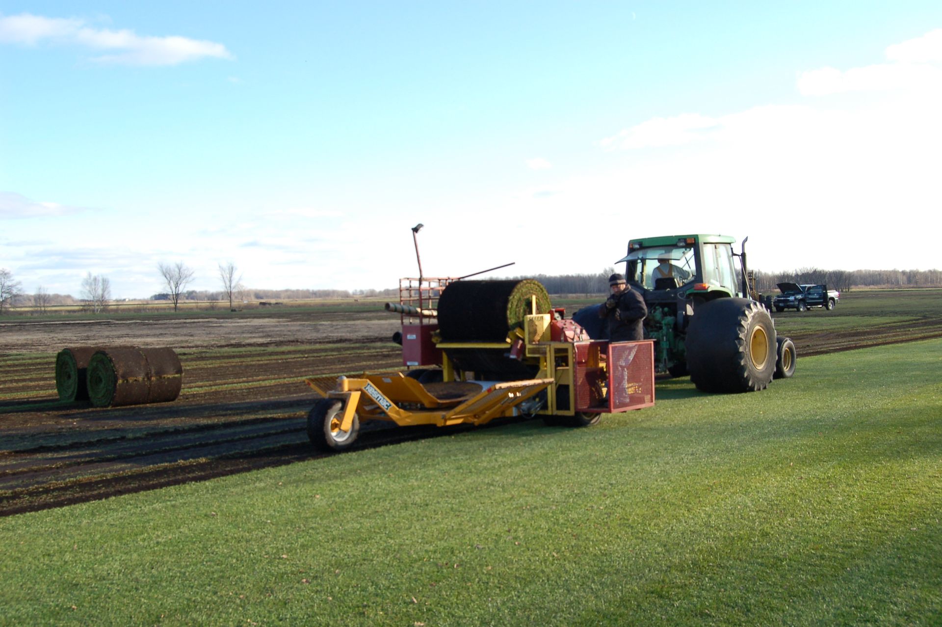 Local Sod for Sale | Big Roll Sod | GreenTurf Sod Farm