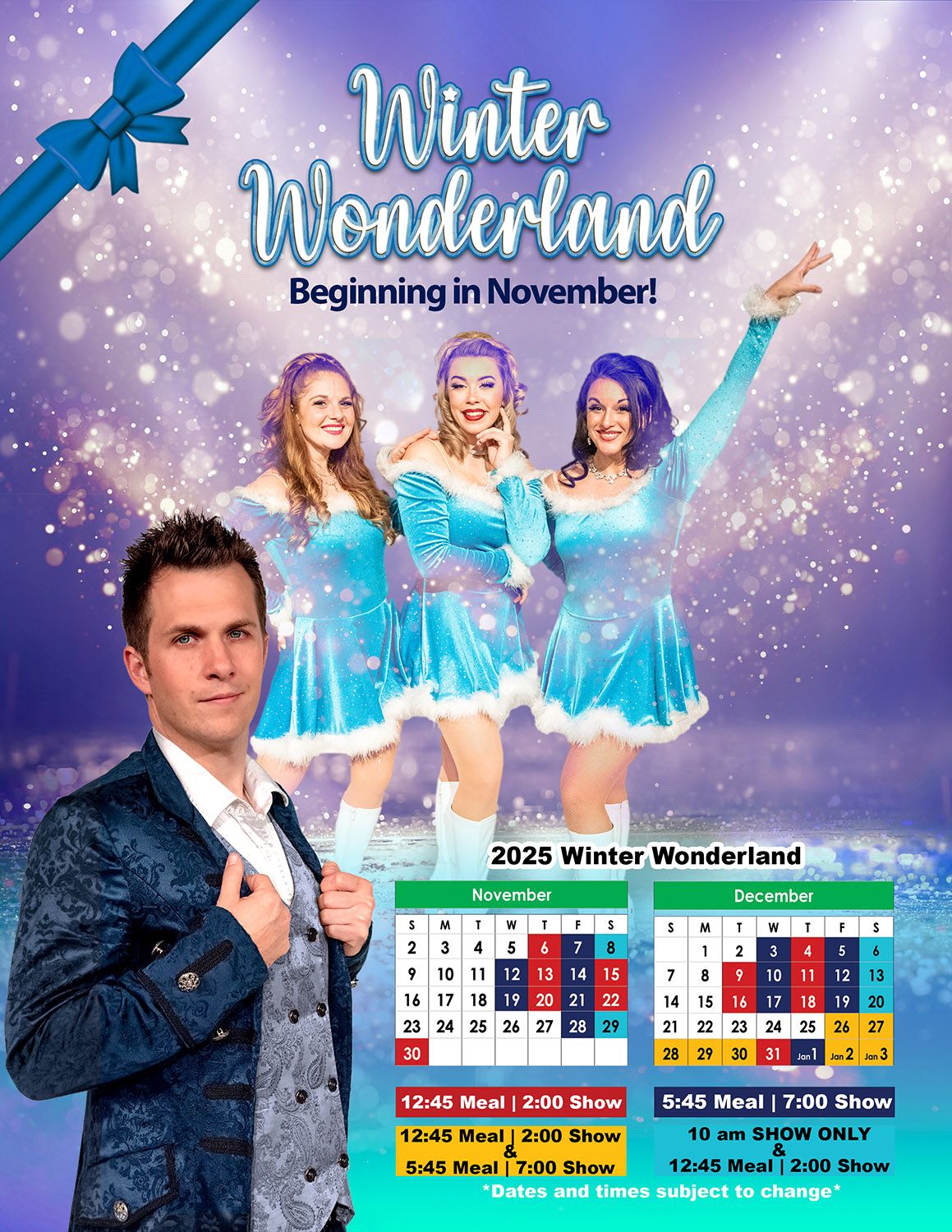 Calendar | Magic & Wonder Dinner Theater Paradise, PA