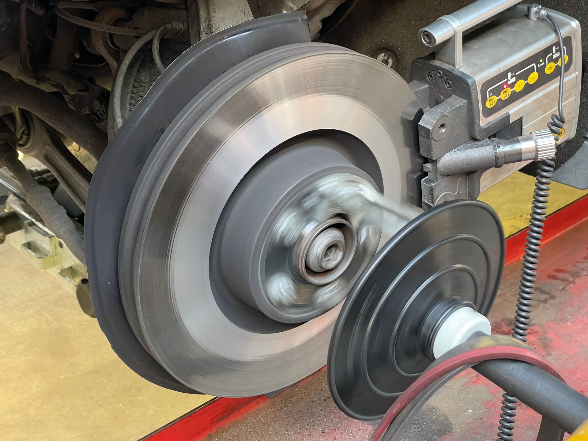 Welke auto's zijn reeds binnen geweest - Remschijven afdraaien | Auto ...