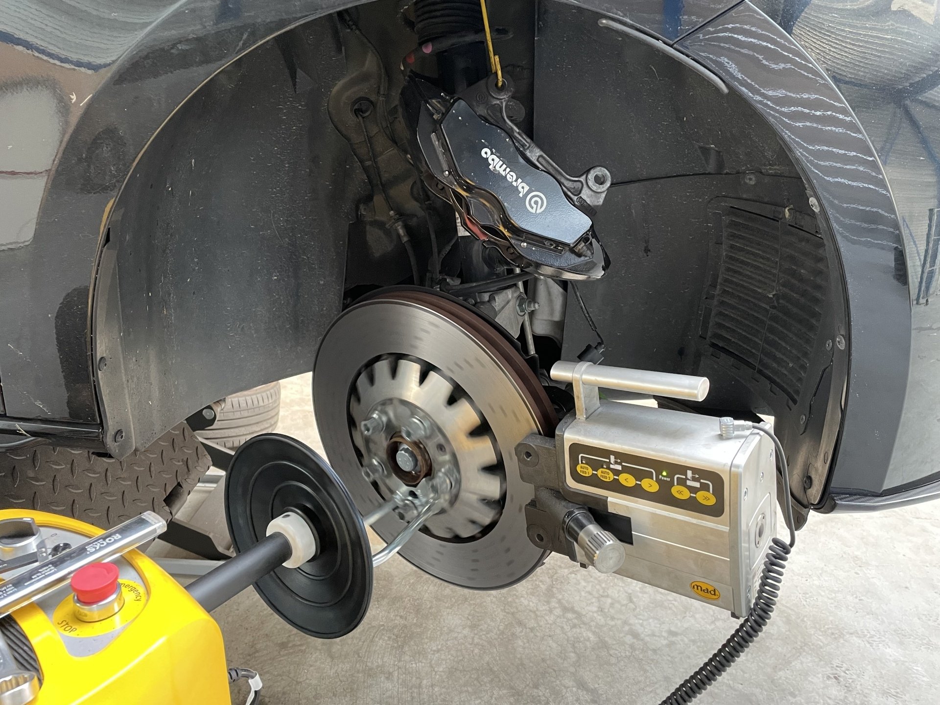 Welke auto's zijn reeds binnen geweest - Remschijven afdraaien | Auto ...