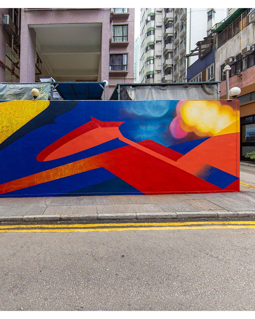 Mural artwork of Jurne, graffiti street art