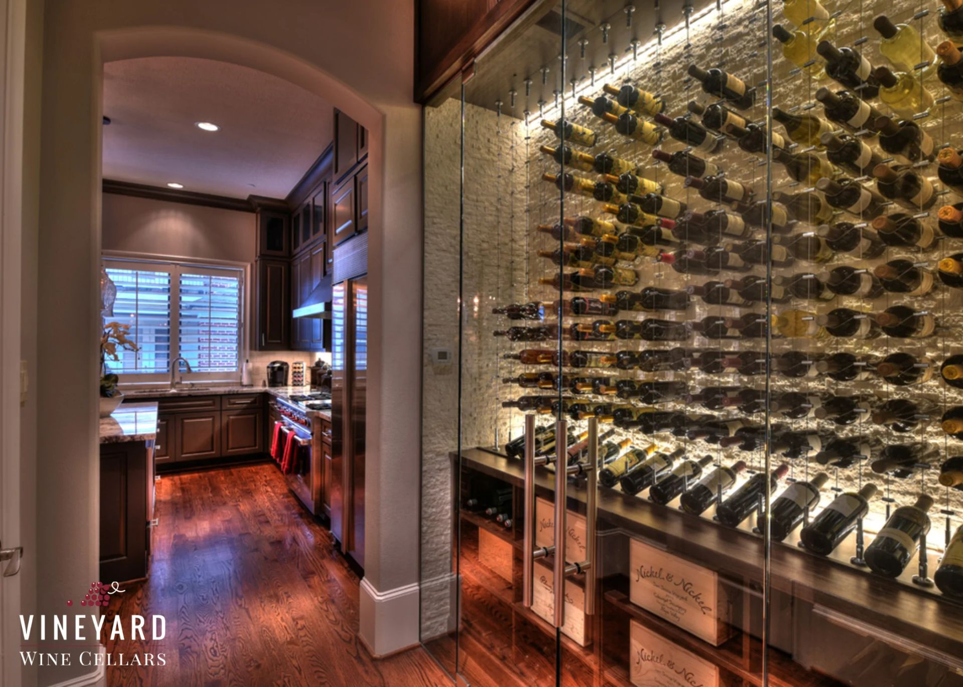 Wine Room Enclosures | River City Glass