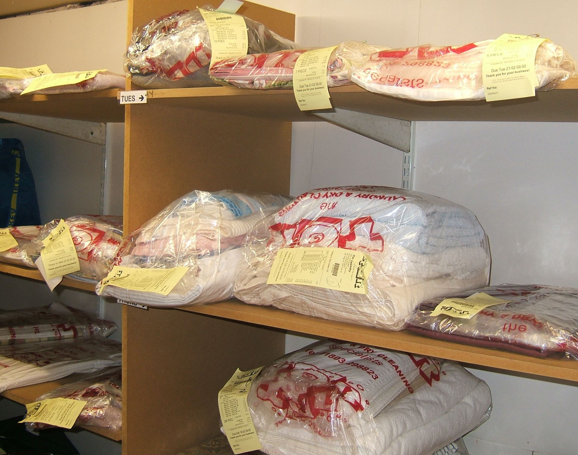 Laundry and Dry Cleaning - Shop services