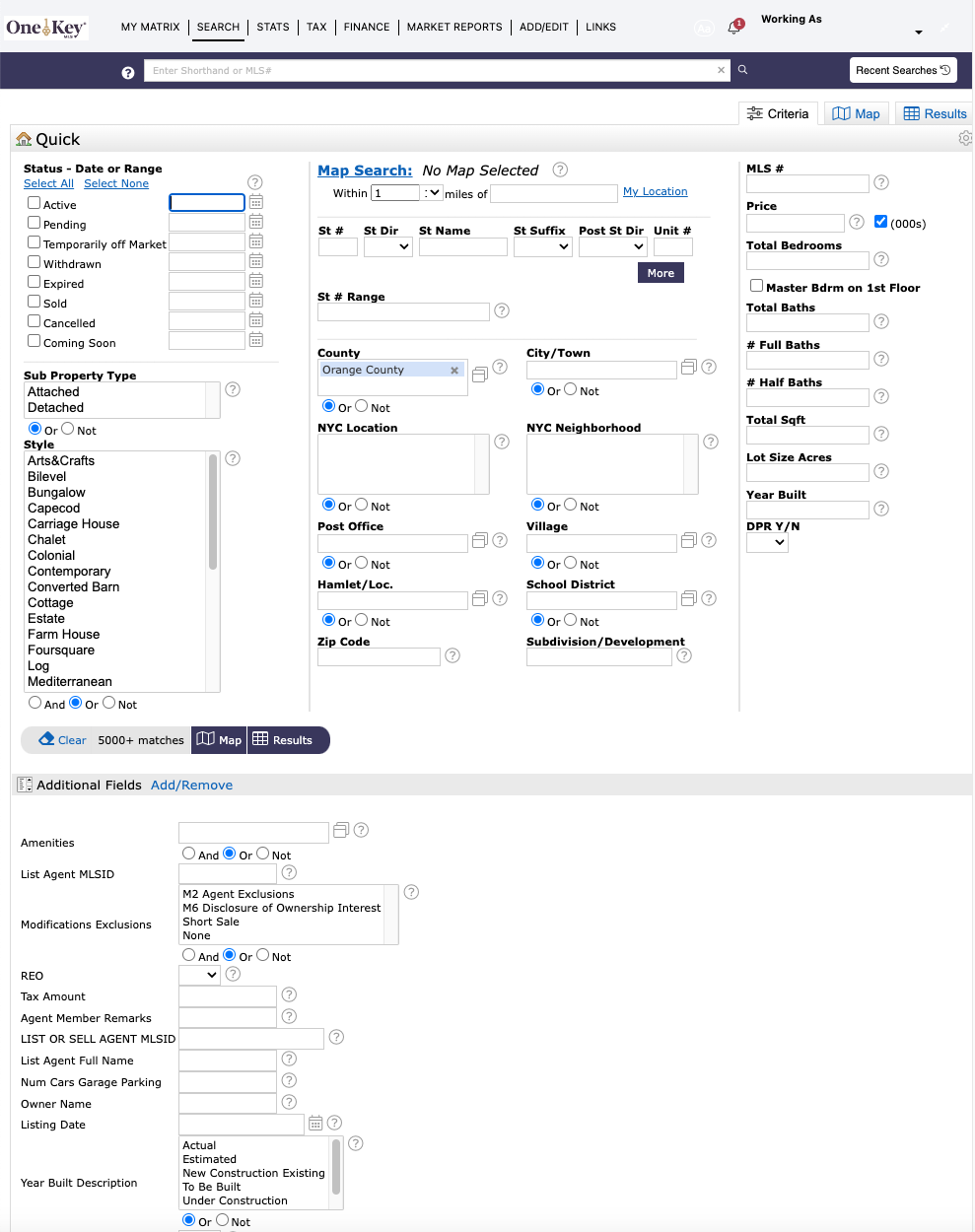 Searching & Reporting Solutions | OneKey® MLS
