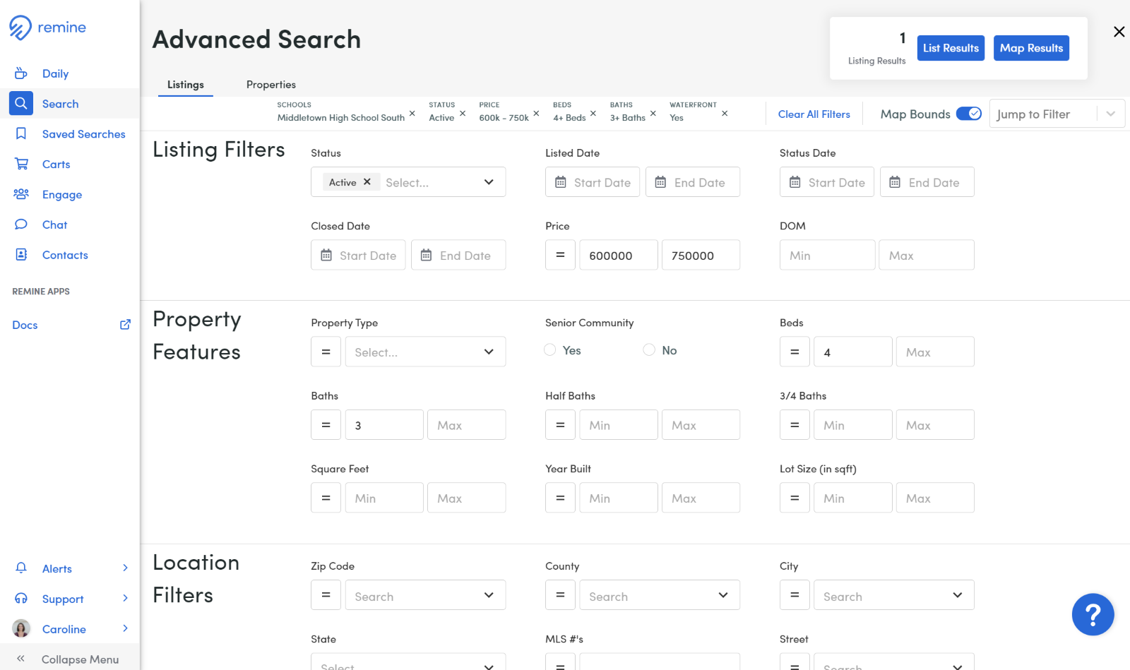 Remine Pro | OneKey® MLS