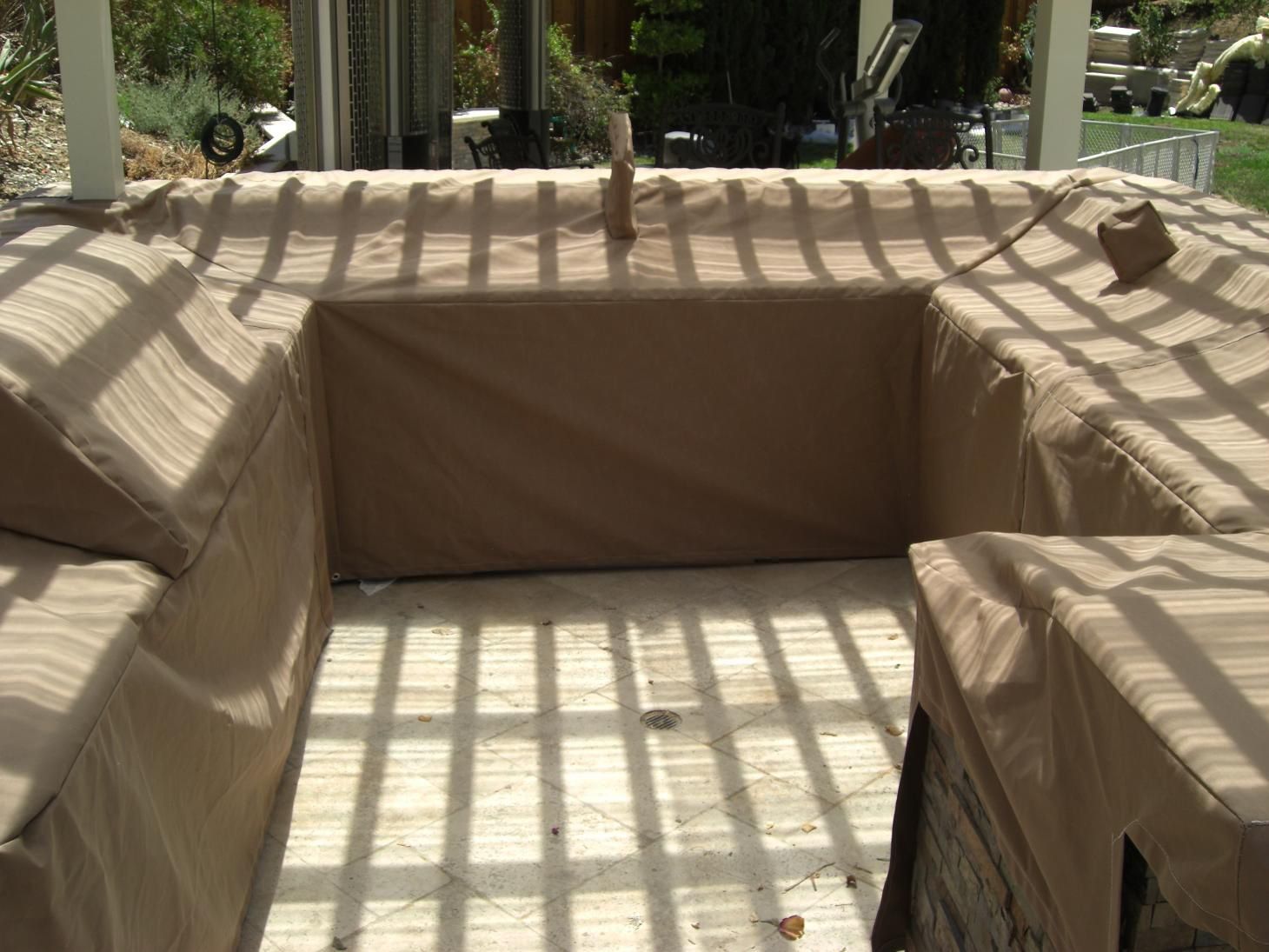 Outdoor Kitchen Covers | San Jose, California | Abby's Awning & Shades ...