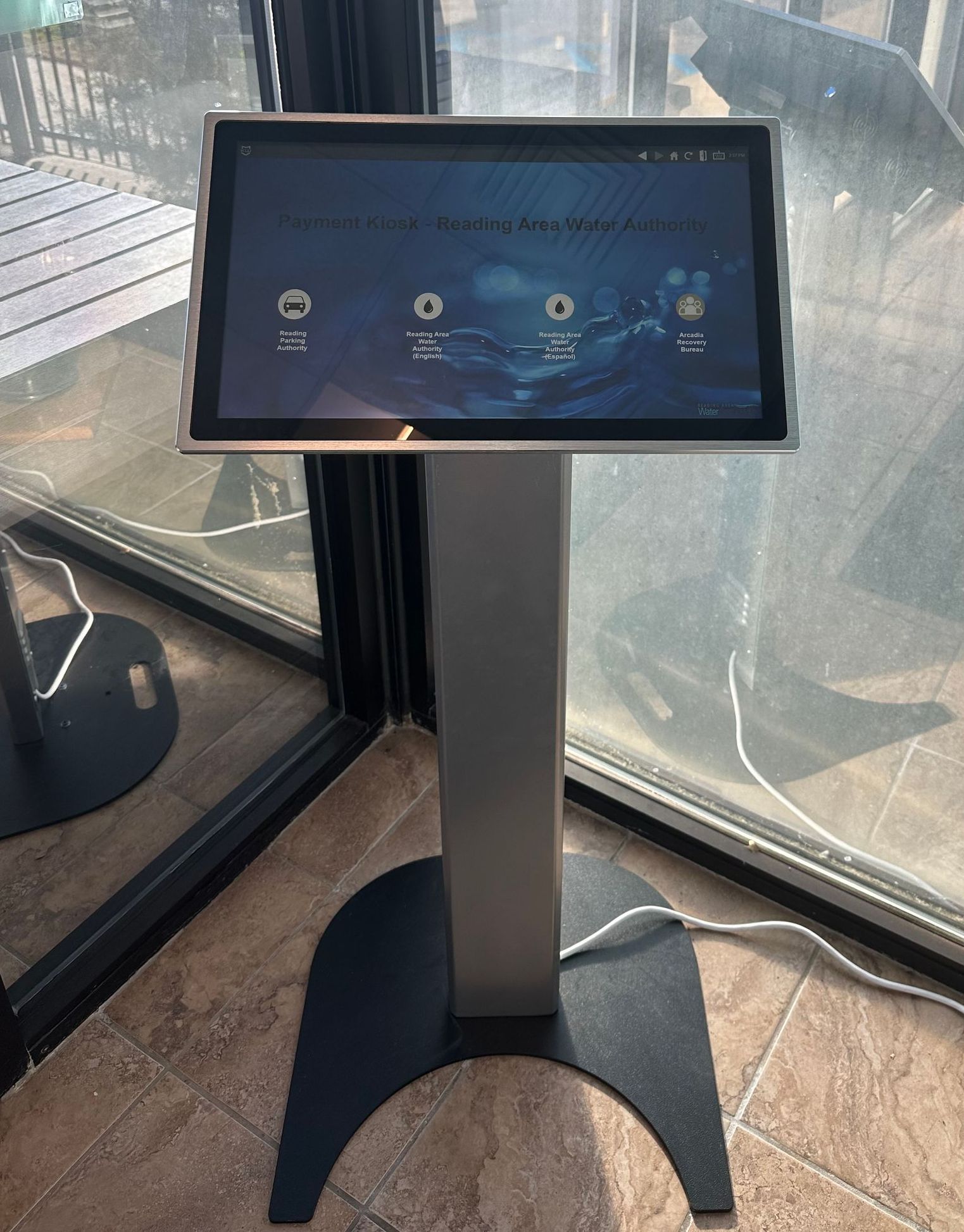 Utility Payment Kiosk at Reading Area Water Authority