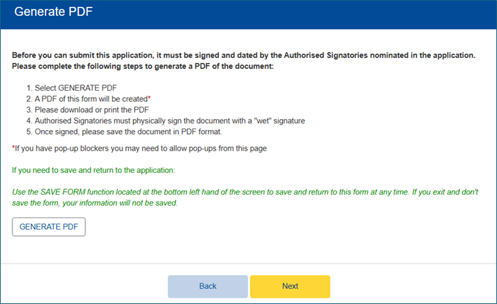 Account Amendment Authority Form and User Guide