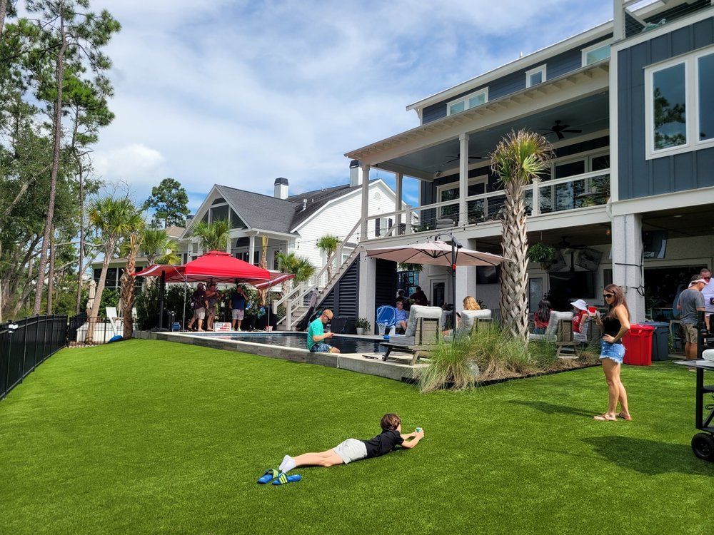 Synthetic & Artificial Turf Installation Sullivan's Island by Prestige ...
