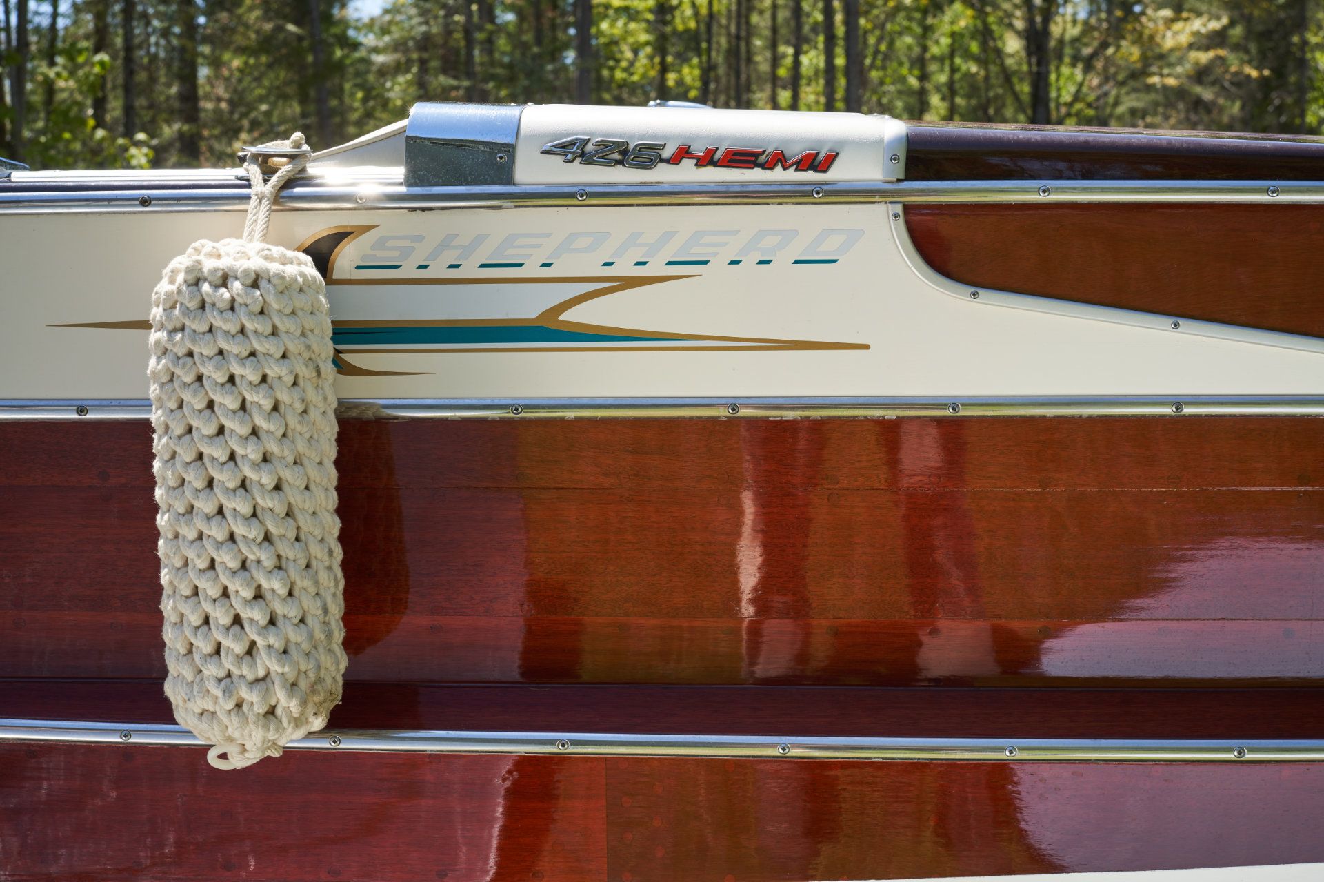 Muskoka Marine Museum | Featured Boat 1966 Shepherd with Chrysler 426 Hemi