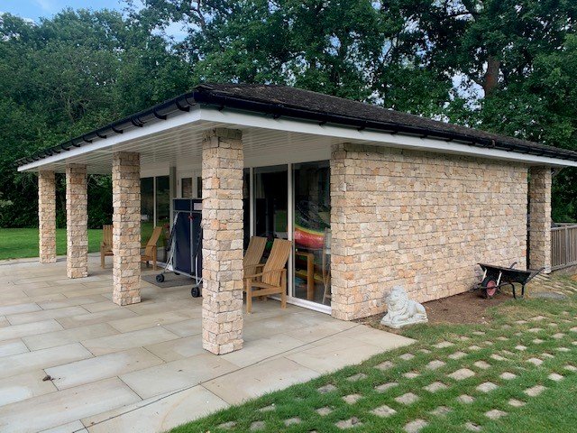 Yorkstone - Stone Panel System | Real Stone Cladding UK