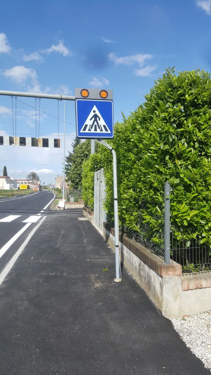 Segnaletica stradale verticale | Terrassa Padovana, PD | Euganea