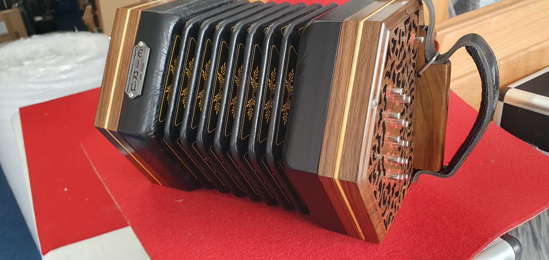 The Irish Concertina Company | Glass Case