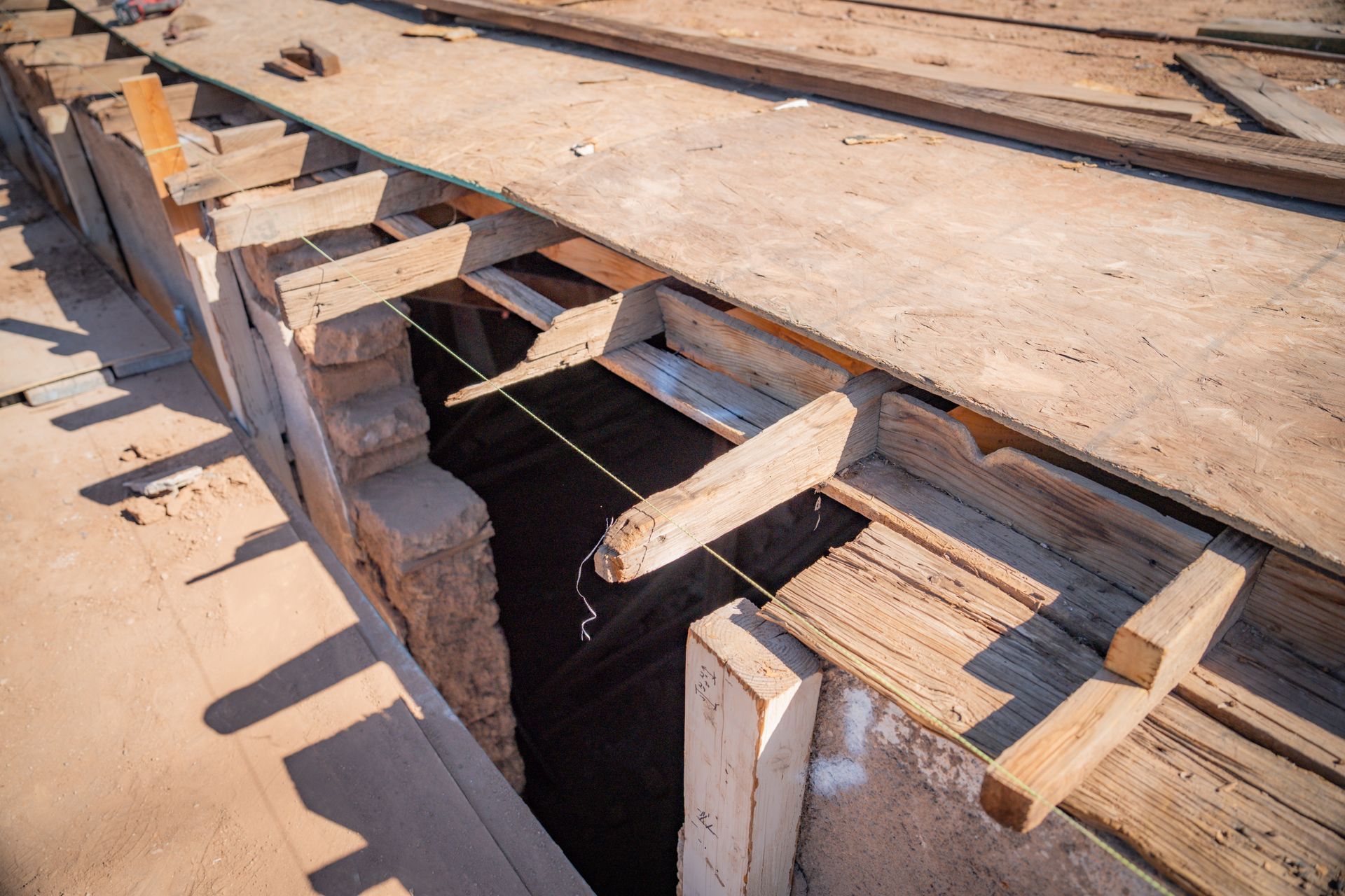 Restoration Underway! | Old Vail P.O.