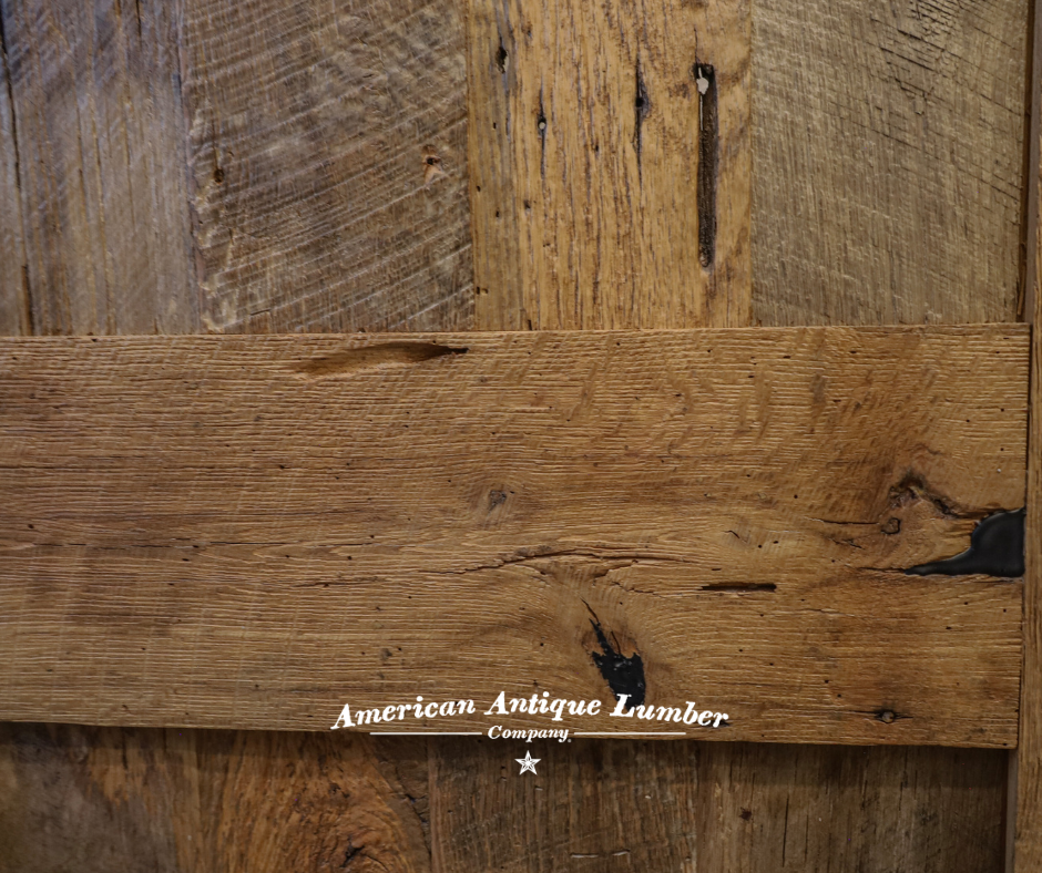 Reclaimed oak mill blanks